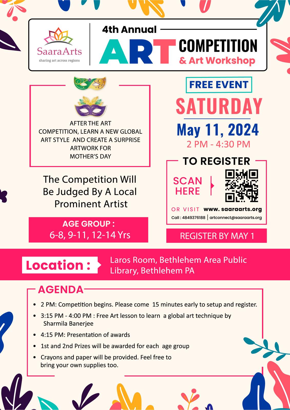 Upcoming Events – Saara Arts